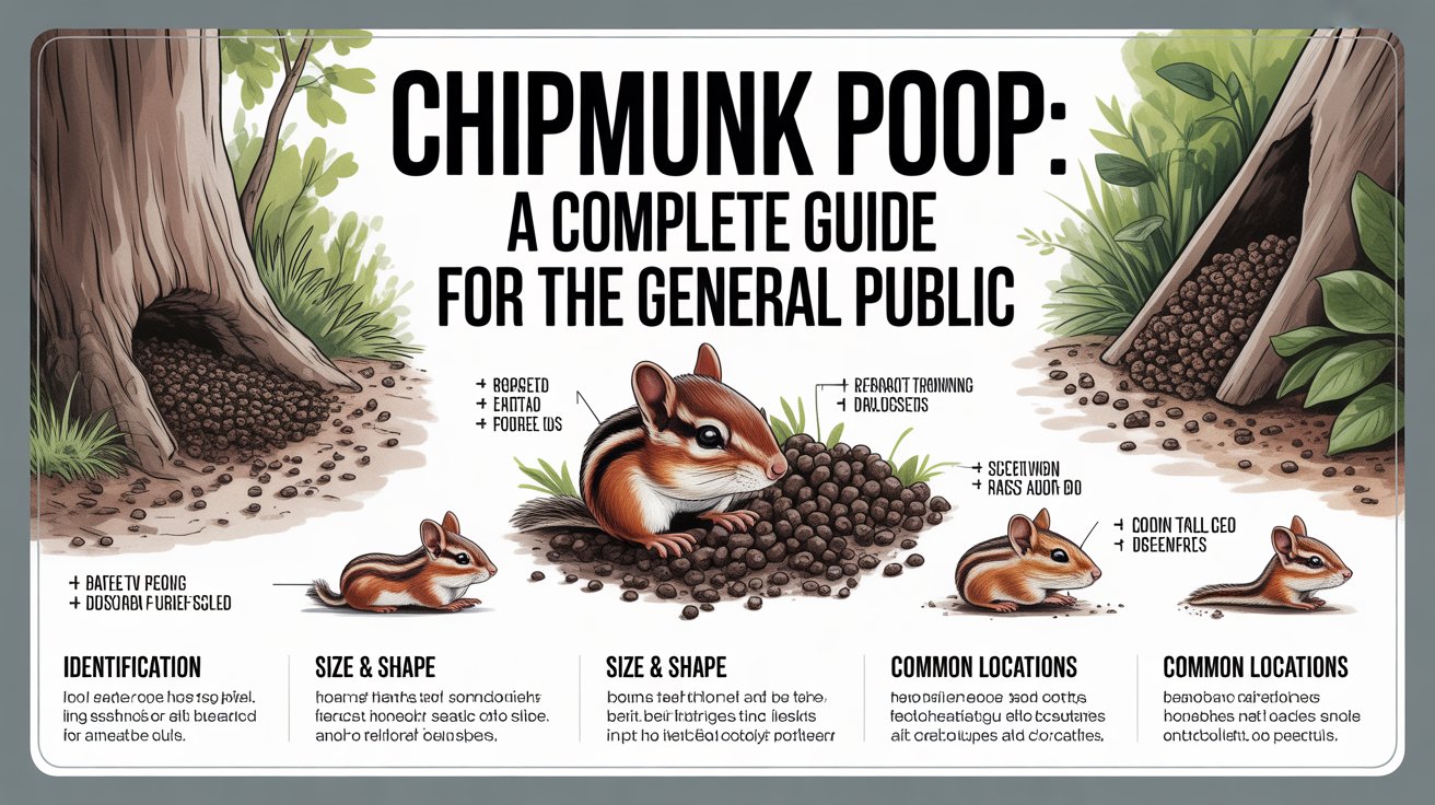 Chipmunk Poop: Identification, Dangers & Effective Cleanup G